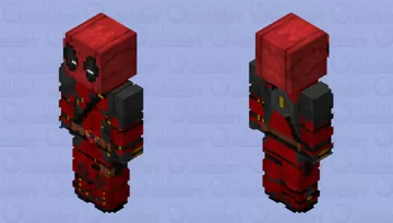 Deadpool & Wolverine: Deadpool Minecraft Skin
