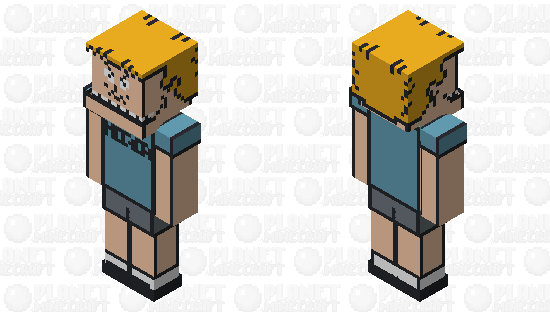 Beavis (With outlines) Minecraft Skin