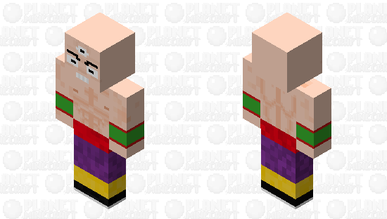 Ten shin han dragon ball Minecraft Skin