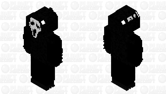 Ghostface(Scream 3) Minecraft Skin