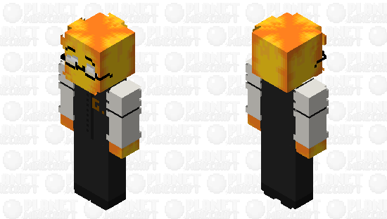 grillby *~undertale: a new era~* Minecraft Skin