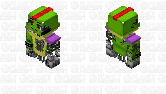 shattered monty Minecraft Skin