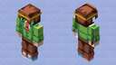 Headless esh hive treasure Wars hat gold Minecraft Skin