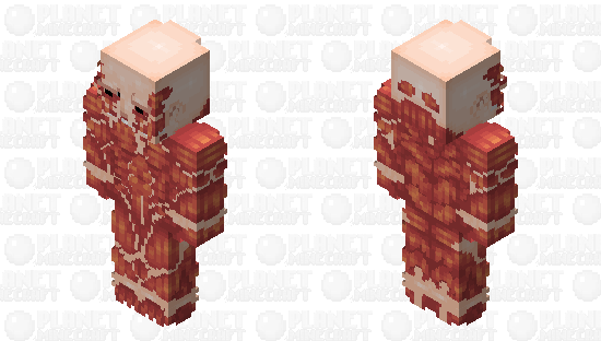 { Colossal Titan } (Attack on Titan) AOT Shingeki no Kyojin Minecraft Skin