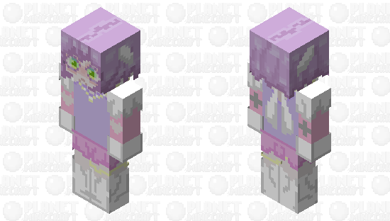 moth girl Minecraft Skin