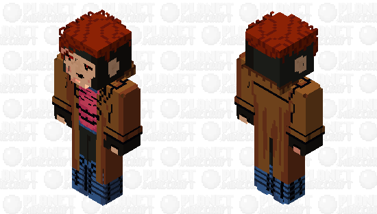 Gambit (Remy Lebeau: X-Men '97) Minecraft Skin
