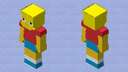 Bart Simpson (Cartoon) Minecraft Skin