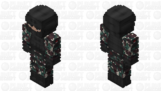 TNI Soldier Kopassus Konni task force (Kitted) Minecraft Skin