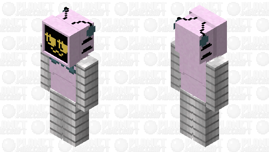 Vee Tomogotchi-Dandy’s World Minecraft Skin