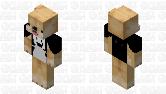 perro fino Minecraft Skin