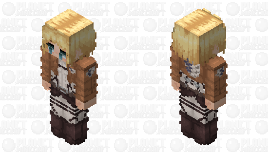 { Armin Arlert } (Attack on Titan) AOT Shingeki no Kyojin Minecraft Skin