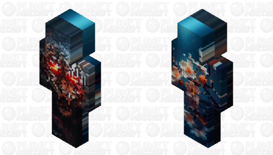 Two sides of me Minecraft Skin