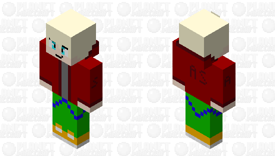 Summer holiday Arron with jacket and joggers new Minecraft Skin