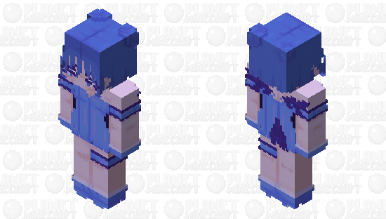 minto aizawa (mew mint) - tokyo mew mew (128x) Minecraft Skin