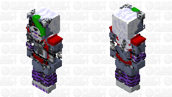 shattered roxy Minecraft Skin