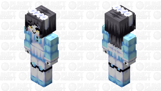 Sophia | Emmy The Robot - Fandom OC [Bedrock Skin HD] Minecraft Skin