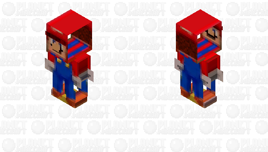 Cpm Mario for bedrock edition Minecraft Skin