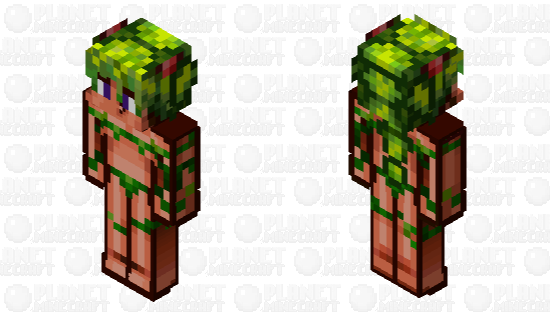 The Dryad ( Terraria ) Minecraft Skin