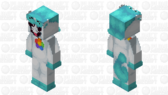 CraftyCorn /🌈🏵️/ Poopy Playtime (full head) Minecraft Skin