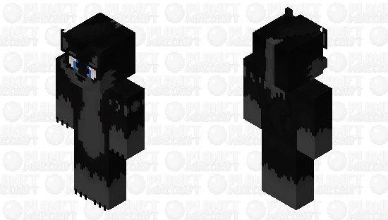 Astro black fox Minecraft Skin