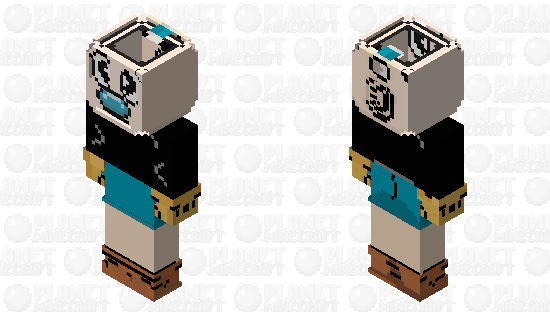 Mugman (Cuphead show and mugman is a werewolf story) Minecraft Skin