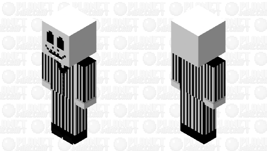 Jack Skellington Minecraft Skin