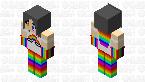 PRIDE MONTH GIRL 🌈 Minecraft Skin