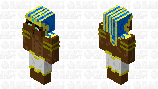 Egyptian Pharaoh | Ancient Egypt (No Neckless) Minecraft Skin