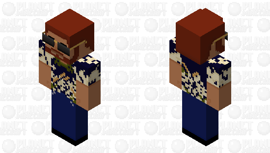 Gta vice city vercetti gang 2 Minecraft Skin