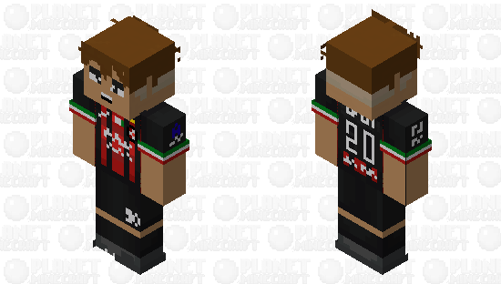 Gui milan Minecraft Skin