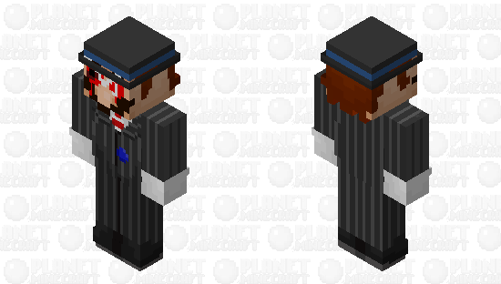 Robber Mario in resident Star Wars based on rash Minecraft Skin