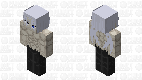 Mahito Post-Fight Minecraft Skin