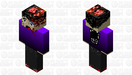 brain gap Minecraft Skin