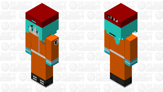 Bulma de futuro Minecraft Skin