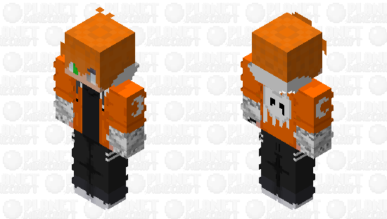 LiamSD (orange jacket) Minecraft Skin