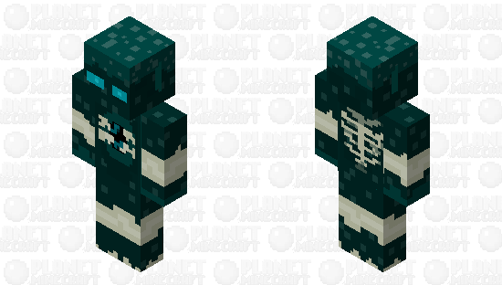skulk man Minecraft Skin