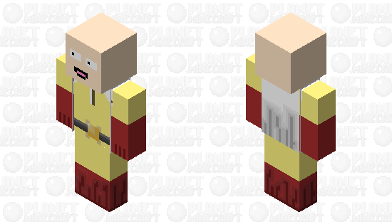 Saitama Minecraft Skin