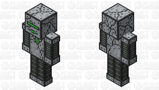 Green Robot Minecraft Skin