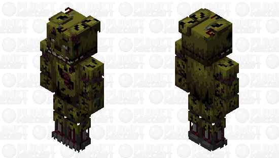 Springtrap updated Minecraft Skin