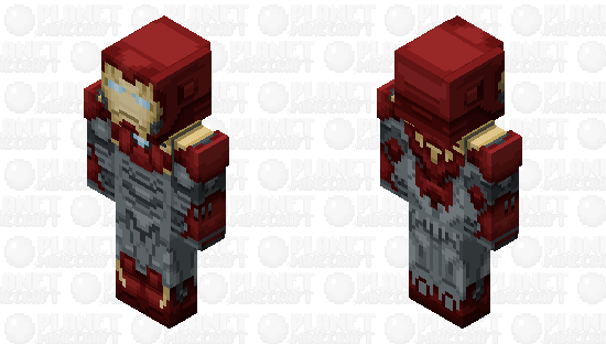 Iron Man (Homecoming) Minecraft Skin