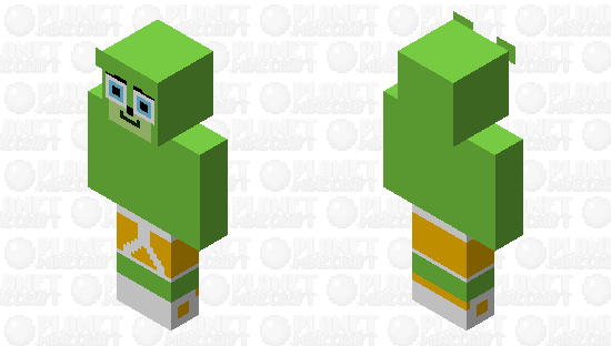 Gummy Bear (Gummibär) Minecraft Skin