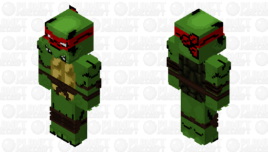 Teenage Mutant Ninja Turtle Minecraft Skin