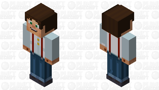 Jesse updated Minecraft story mode Minecraft Skin