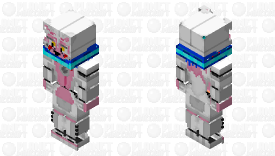 Funtime foxy with scarf Minecraft Skin