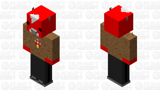Mooshroom Minecraft Skin