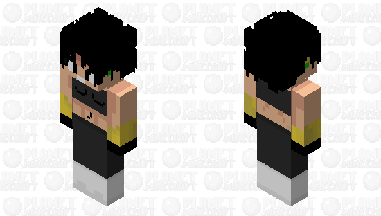 Black Kefla Minecraft Skin