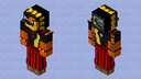 Sun and moon show eclipse Minecraft Skin