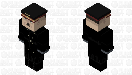 Hitler_suit black Minecraft Skin