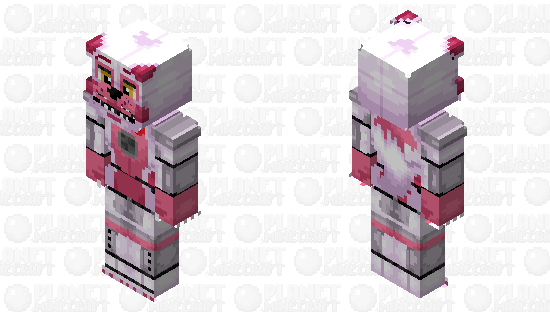 Funtime Foxy || Five Nights at Freddy's: Sister Location Minecraft Skin