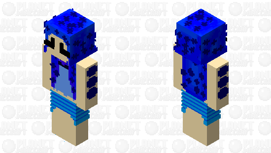 blue Minecraft Skin